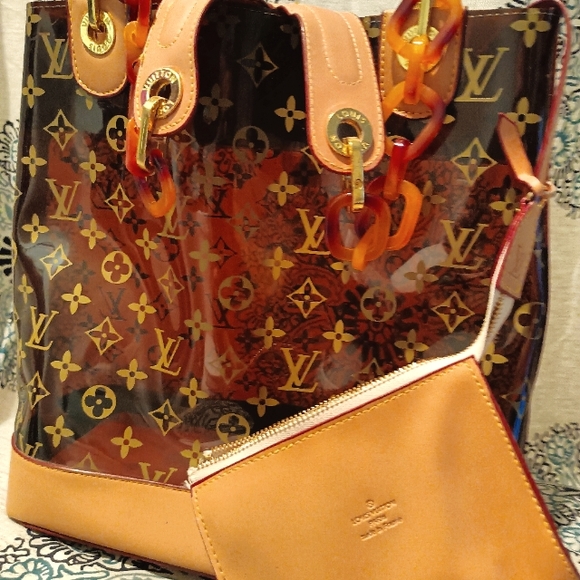 Louis Vuitton | Bags | Louis Vuitton Cabas Amber Mm Toat | Poshmark